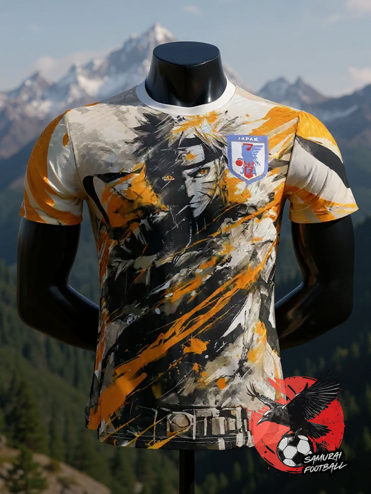 MAILLOT DU JAPON x NARUTO SHIPPUDEN "NARUTO UZUMAKI" – SAMURAI FOOTBALL