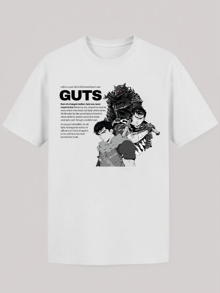 T-SHIRT DE MANGA BERSERK "GUTS" – SAMURAI FOOTBALL